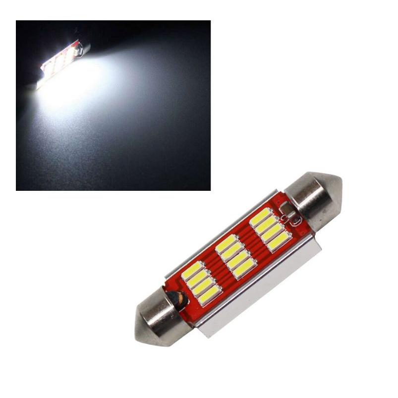 T10 LED バルブ led 16 31mm レッド 4014チップ 10-12灯 36mm 39mm 41mm 2個 ナンバー灯 ルームランプ バックランプ : t10-no16 ...