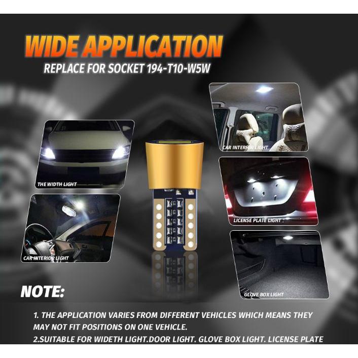 T10 LED 1810チップ、1灯 led 24 ポジションランプ ルームランプ ナンバー灯 24V対応 : t10-no24 : ARUSENA - 通販 - Yahoo!ショッピング