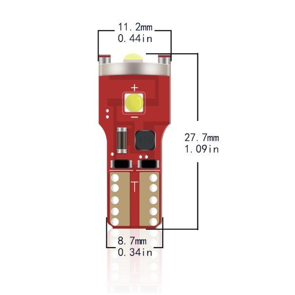 T10 LEDバルブ 3030チップ led 25 ルームランプ、ポジションランプ、ナンバー灯 24V対応 :T10-no25:ARUSENA - 通販 - Yahoo!ショッピング