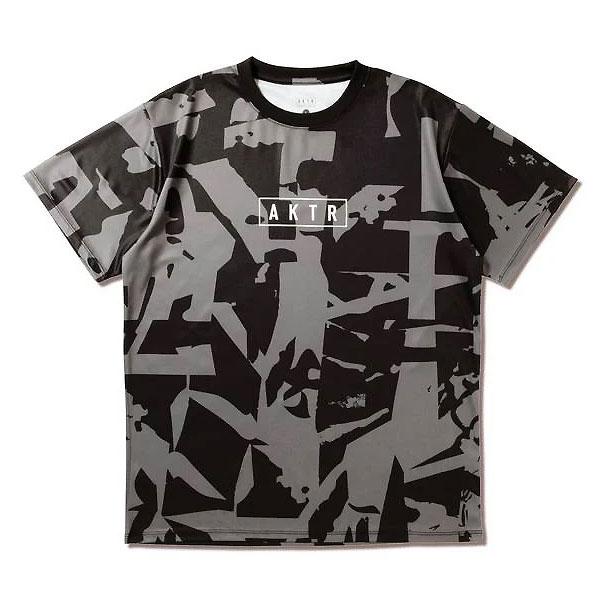 AKTR ＜ネコポス発送 送料無料＞ AKTR（アクター） 125024005 BK バスケットボール Tシャツ CUT-UP CAMO LOGO SPORTS TEE 25SS : アンドウ ...