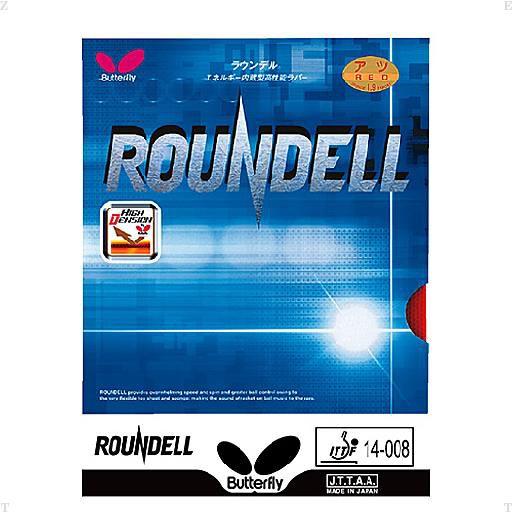 バタフライ（Butterfly） ROUNDELL／ラウンデル 05860 278(ブラック) 卓球 ラバー 13SS : アンドウスポーツ ...