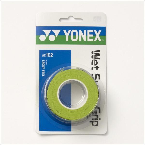 Yonex（ヨネックス） ウェットスーパーグリップ（3本入） AC102 テニス アクセサリー 13SS : yy-ac102-309 : アンドウスポーツ - 通販 - Yahoo!ショッピング