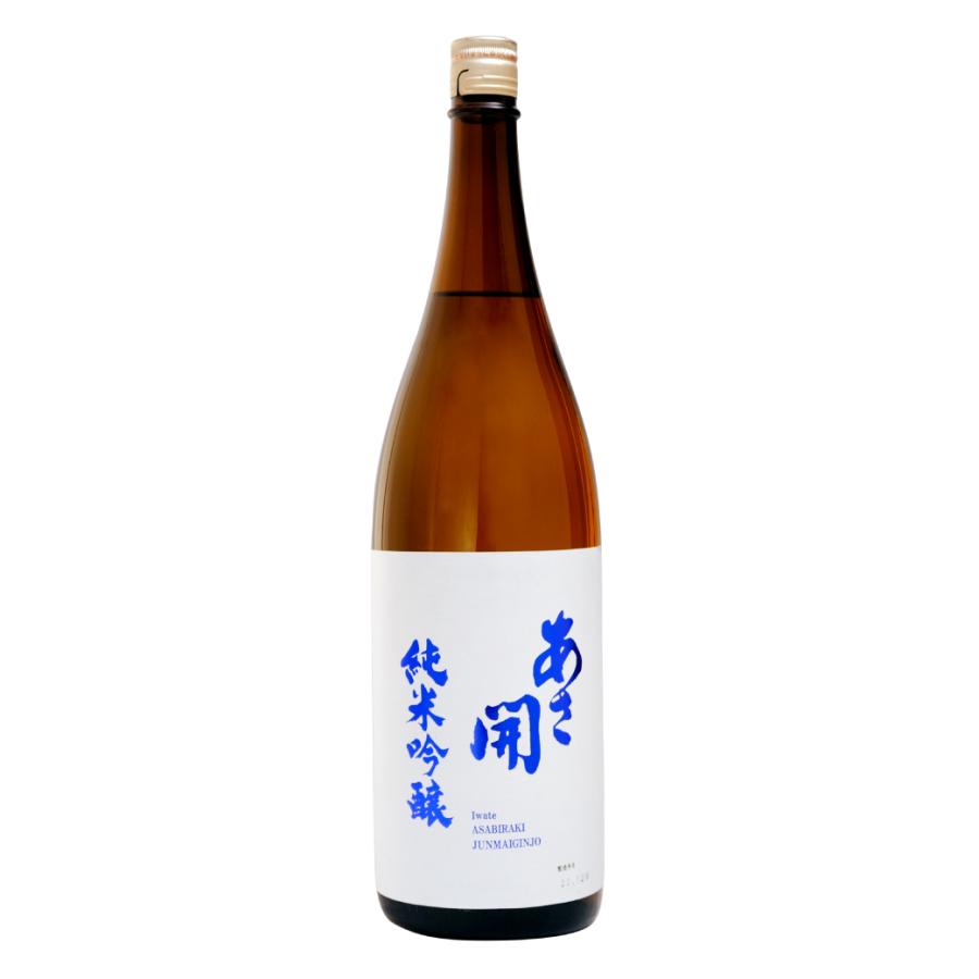 日本酒 純米吟醸 (白ラベル）1800ml あさ開 お祝い お歳暮 誕生日プレゼント 28025 :28025:あさびらき十一代目 源三屋 - 通販 - Yahoo!ショッピング