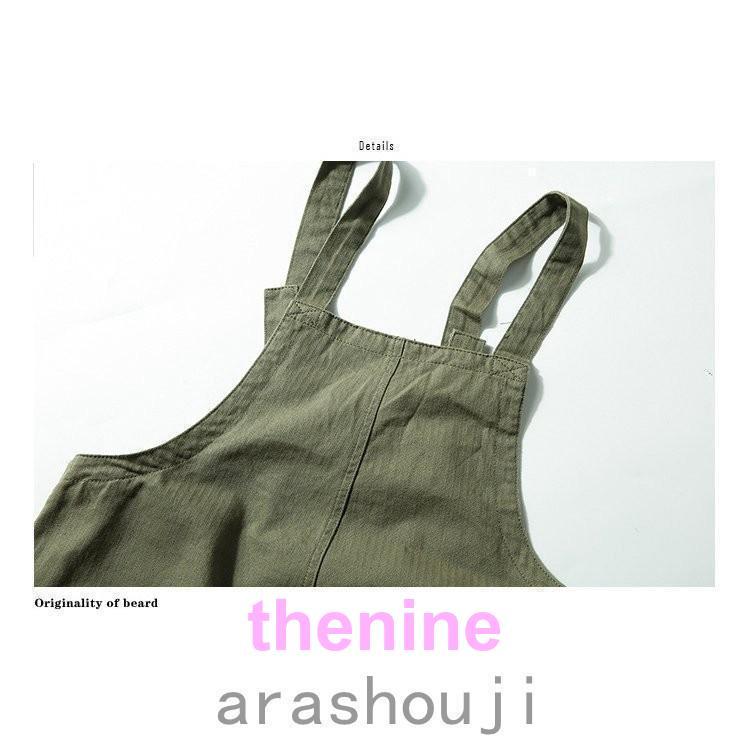 オーバーオールつなぎサロペットアメカジシンプルストリートワークスタイルカッコイイ : Thenine - 通販 - Yahoo!ショッピング