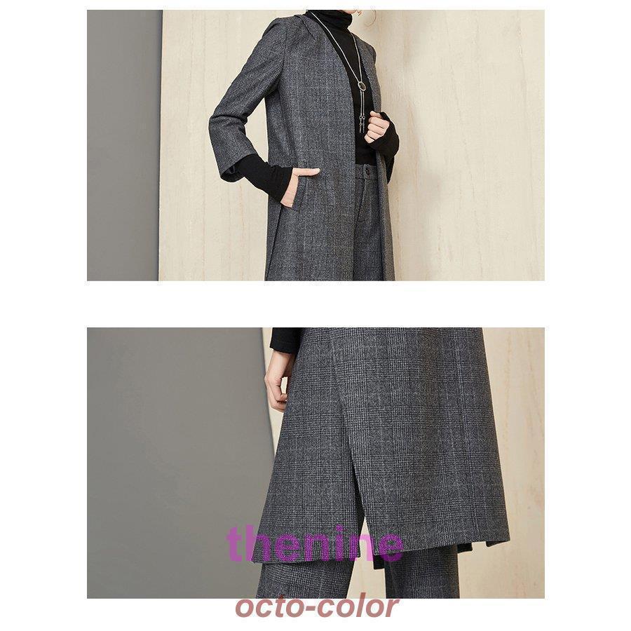 卒業式 スーツ 母 セットアップ レディース 春 ブレザー ワイドパンツ