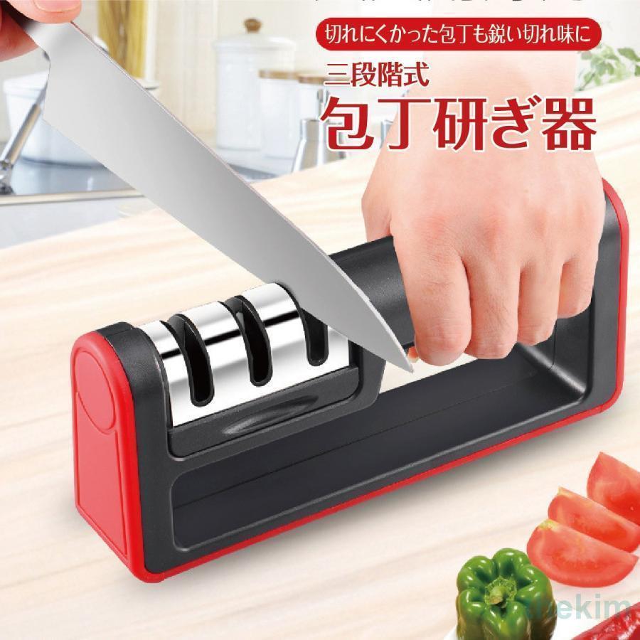 包丁研ぎ器 包丁 シャープナー 包丁磨き 砥石 ダイヤモンド セラミック ダイヤモンドシャープナー knife-sharpner : Thenine - 通販 - Yahoo!ショッピング