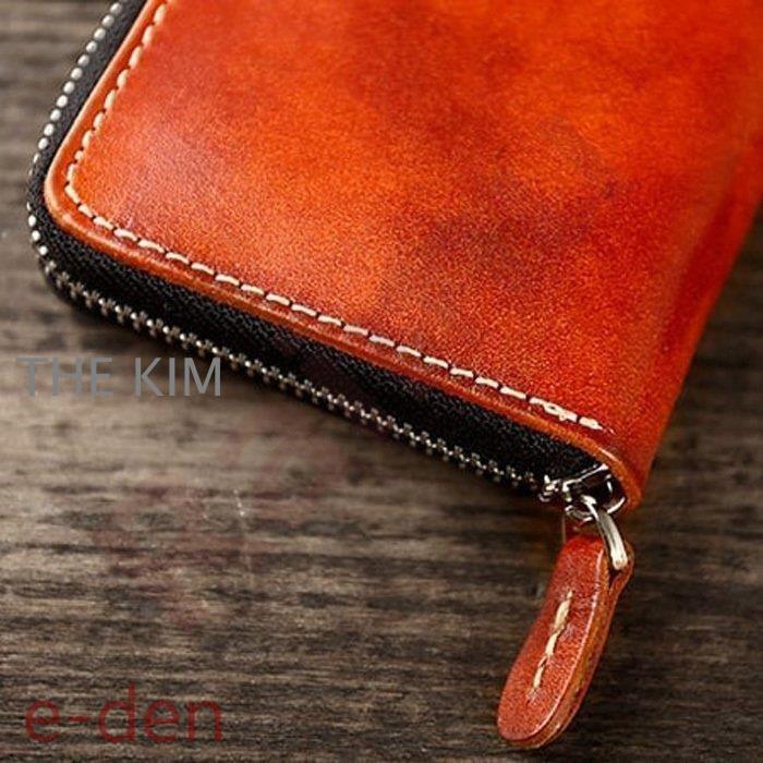 財布 牛革 メンズ レディース ラウンドファスナー 本革 全6色 : hc-241116loiu281 : Thenine - 通販 - Yahoo!ショッピング