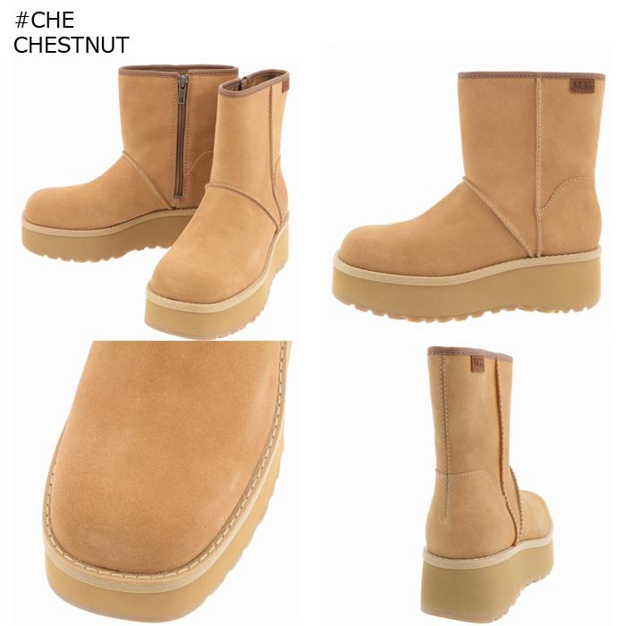 UGG ミディアムブーツ CITYFUNC MID プラットフォーム 耐水 5cmヒール スエード 1158196 0003 : アメイジング ...