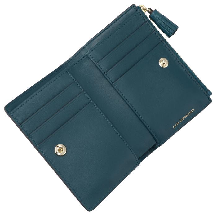ANYA HINDMARCH 財布二つ折り FROSTIES フォールディングウォレット 二つ折り財布 2024年秋冬新作 188159 ...
