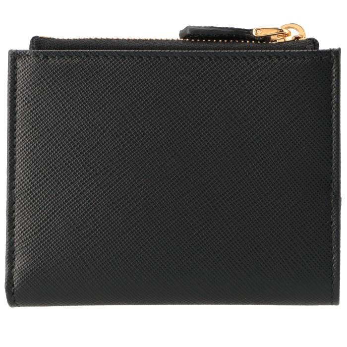 PRADA プラダ 財布 二つ折り 三角ロゴ サフィアーノ タブ PRADA プラダ 財布 二つ折り 三角ロゴ サフィアーノ タブ