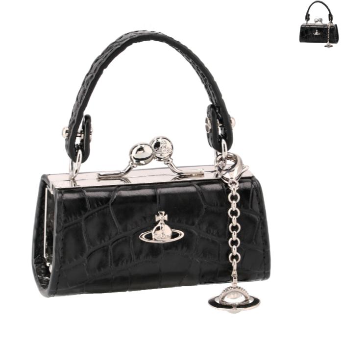 Vivienne Westwood（ヴィヴィアンウエストウッド） 【並行輸入品】 マイクロバッグ LIZARD ドールバッグ オーブチャーム ...