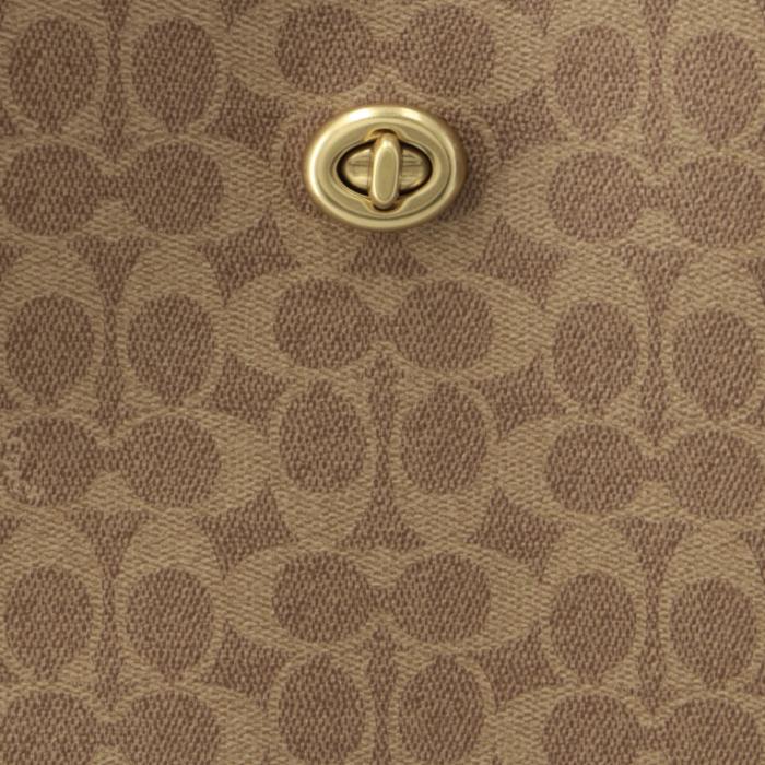 COACH トートバッグ WILLOW TOTE A4サイズ収納 肩かけ シグネチャーキャンバス ウィロウトート C0693 : アメイジング ...