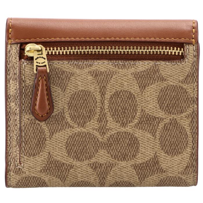 COACH（コーチ） 【並行輸入品】 財布 三つ折り WYN ウィン スモールウォレット エンベロープ シグネチャーキャンバス 三つ折り財布 ...