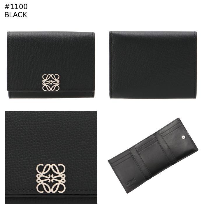 LOEWE ロエベ 財布 三つ折り ミニ財布 アナグラム 6cc トライ LOEWE ロエベ 財布 三つ折り ミニ財布 アナグラム 6cc トライ