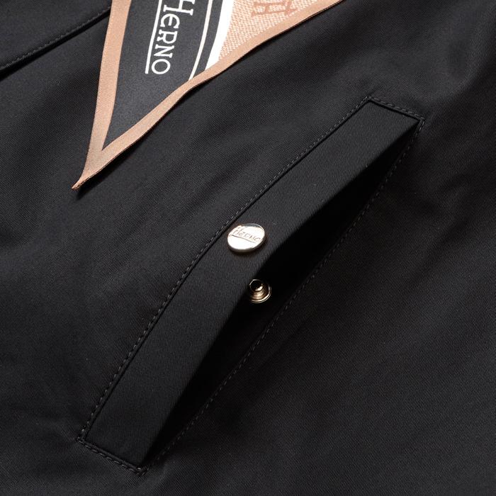 HERNO ヘルノ ジャケット LIGHT COTTON CANVAS ハイネック HERNO ヘルノ ジャケット LIGHT COTTON CANVAS ハイネック