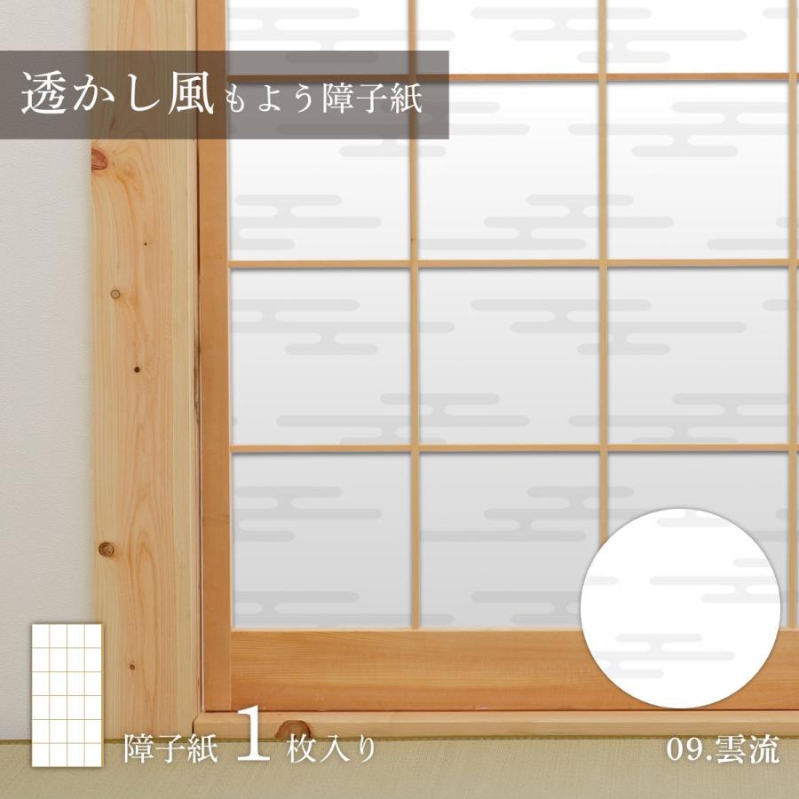 アサヒペン 障子紙 透かし風もよう 雲流 Sukashi_09S のりで貼るタイプ 幅約90cm×長さ約180cm 1枚入り : アサヒペンストア - 通販 - Yahoo!ショッピング