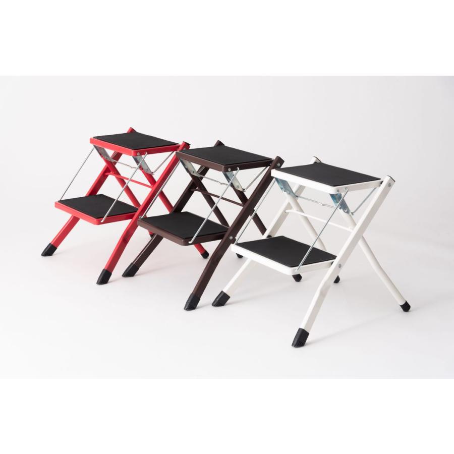 東谷 アシスタ ステップ台 ホワイト W42×D48×H43 / 折りたたみ時:W42×D5×H56 PC-334WH : アサヒペンストア - 通販 - Yahoo!ショッピング