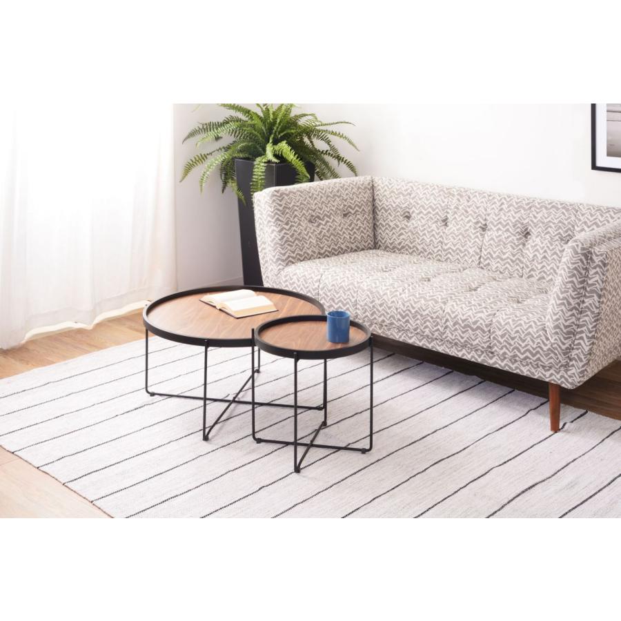 東谷 ラウンド トレーテーブル L ブラウン CIR-502BR : アサヒペンストア - 通販 - Yahoo!ショッピング