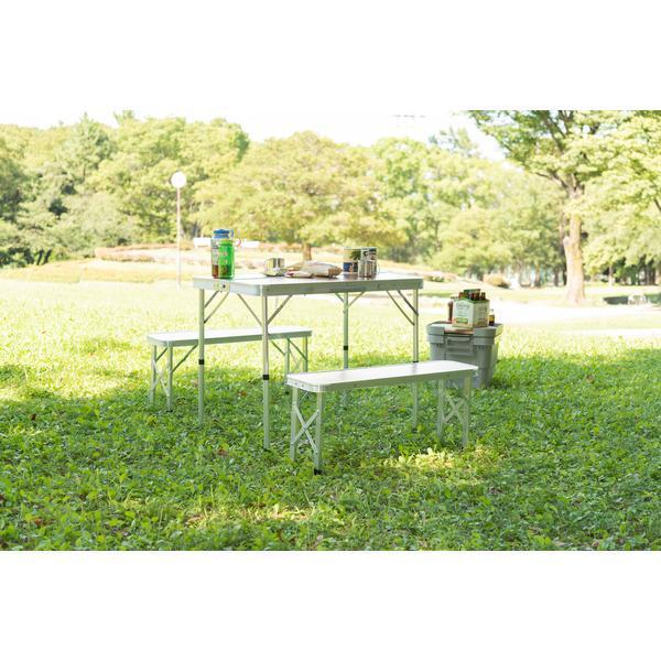 フォールディングテーブル＆ベンチセット 木目調 テーブルW90×D60×H70 ベンチW87×D23×H38 ODL-559 :azm-4985155216604:アサヒペンストア - 通販 ...