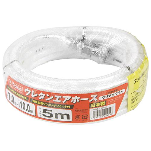 E-Value ウレタンエアホース 5m EUH-5W 藤原産業 : fs4977292424547 : アサヒペンストア - 通販 - Yahoo!ショッピング