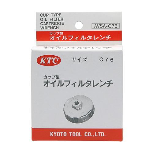 藤原産業 KTC カップ型オイルフィルタレンチ AVSA-C76 KYOTO TOOL 京都機械工具 : アサヒペンストア - 通販 - Yahoo!ショッピング