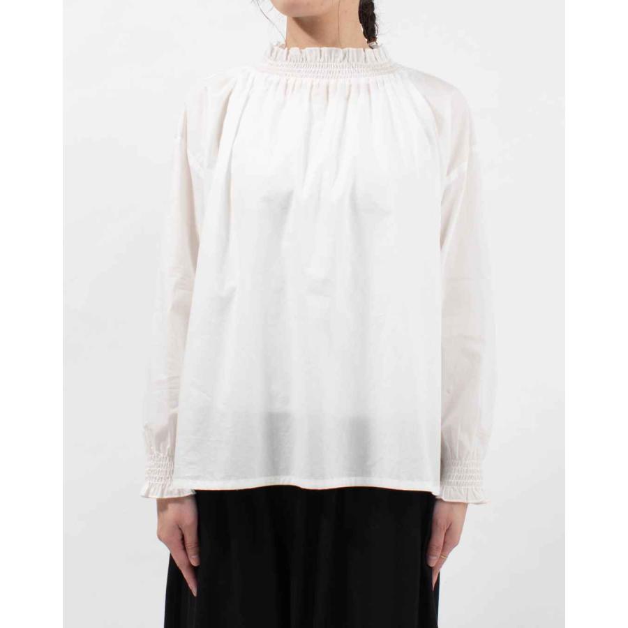 blue willow ブルーウィロー コットン細番手シャーリングブラウス 01FSP11016 レディース ブラウス オケージョン フォーマル 入学式 卒業式 20代 30代 40代 50代 ...