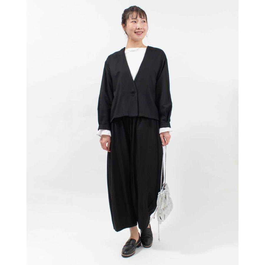 blue willow ブルーウィロー コットンレーヨンタックコクーンパンツ 01FSP14010 レディース オケージョン セットアップ 入学式 卒業式 20代 30代 40代 50代 ...