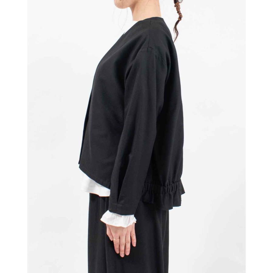 blue willow ブルーウィロー コットンレーヨンノーカラージャケット 01FSP17007 レディース オケージョン セットアップ 入学式 卒業式 20代 30代 40代 50代 ...