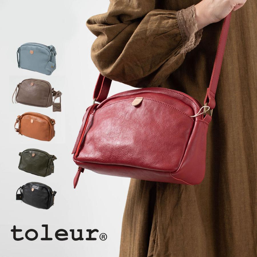 toleur ト−ラ カウレザーミニショルダー 11882 レディース ショルダー ポシェット 小さめ 肩掛け 斜め掛け トーラバッグ ...