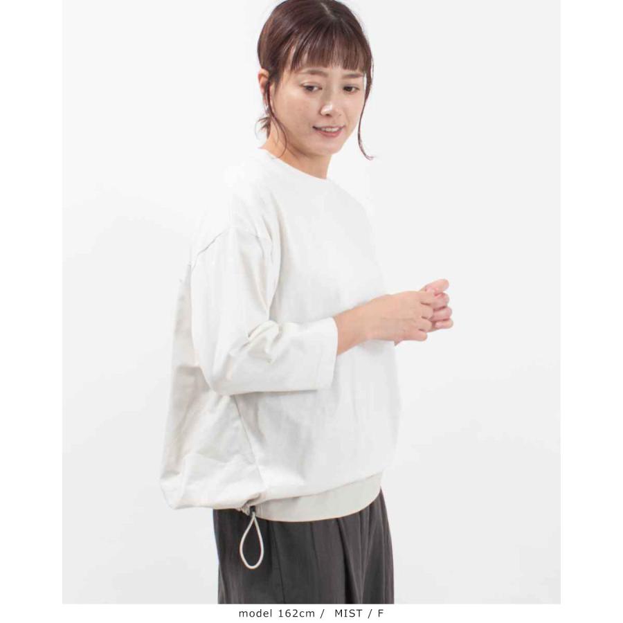 FIRST [ファースト] 天竺×布帛の切り替えプルオーバー FA-3284 レディース ナチュラル ファッション コーデ 服 30代 40代 50代 カジュアル シンプル : FIRST ...