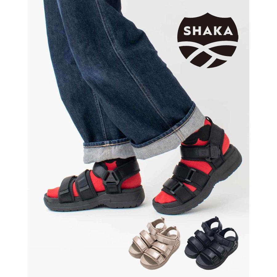 SHAKA シャカ NEO BUNGY EVOL ネオバンジーエヴォル SK-311 スポーツサンダル 軽量 ベルクロストラップ アウトドア フェス キャンプ プレゼント ギフト ...