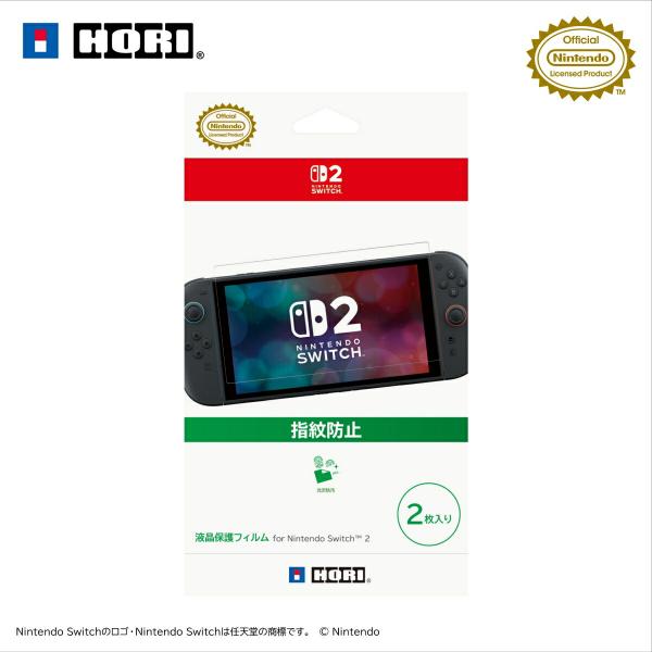 HORI（ホリ） [メール便OK]【新品】【NS2H】液晶保護フィルム 2枚入り for Nintendo Switch 2[在庫品 ...