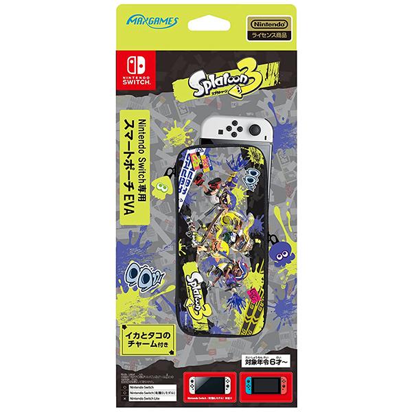 【新品】【NSHD】Nintendo Switch専用スマートポーチEVAスプラトゥーン3 B柄[お取寄せ品] :4969123261162 ...