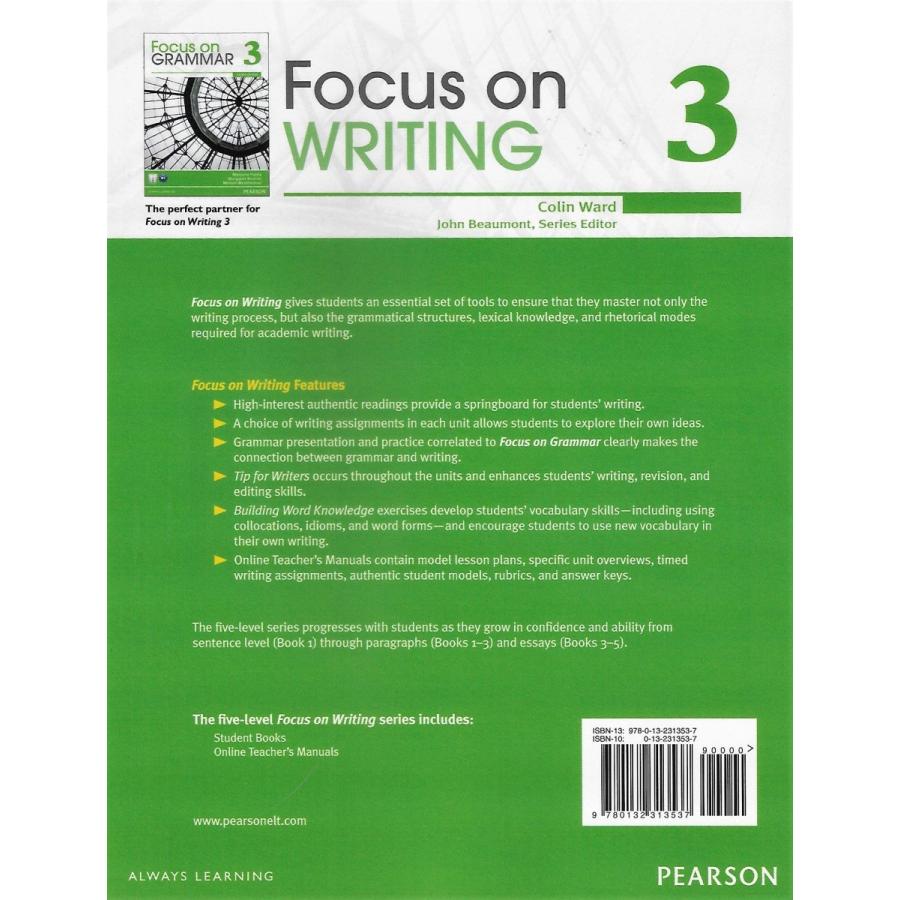 FOCUS ON WRITING 3 : Asanobooks - 通販 - Yahoo!ショッピング