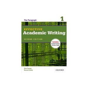 Effective Academic Writing: 2nd Edition Level 1 : Asanobooks - 通販 ...