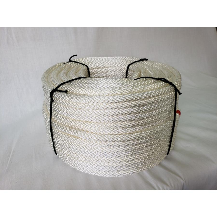 ビニロンF金剛打ロープ14mm白170m巻 : アサノファイバ - 通販 - Yahoo!ショッピング