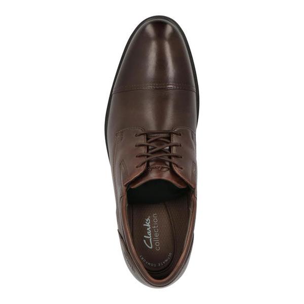 Clarks（クラークス） STEADWELL CAP 本革 メンズビジネスシューズ