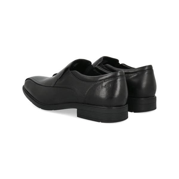 Clarks（クラークス） STEADWELL STEP 本革 メンズビジネスシューズ