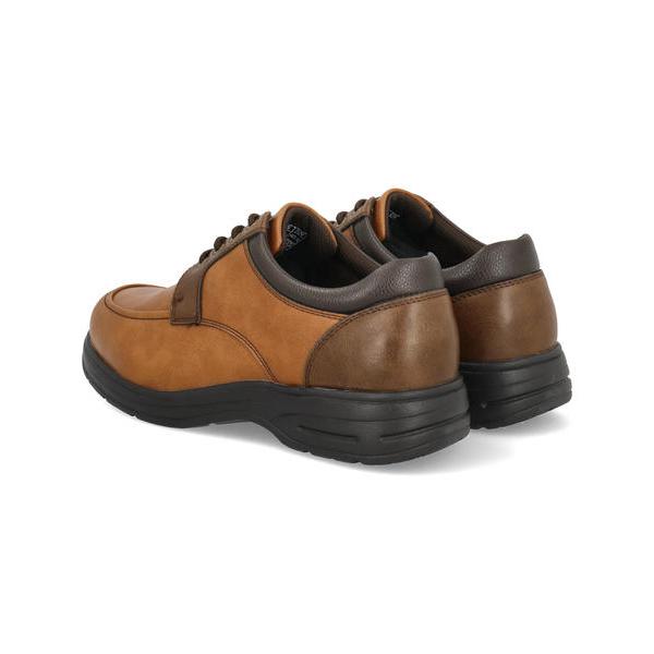 OAKS FIELD オークスフィールド メンズ コンフォートカジュアルシューズ 超軽量 幅広4E 滑りにくい 526600 ブラウン : 靴 ...