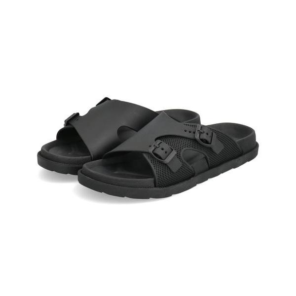 whoop-de-doo Whoop-de-doo フープディドゥ メンズ ベルテッドフットベットサンダル 2447657 ブラック/ブラック ...