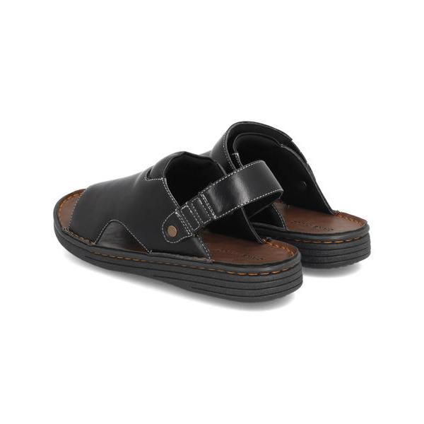 OAKS FIELD オークスフィールド メンズ 2WAYコンフォートサンダル 超軽量 可動式ベルトで2通りに履ける 426202 ブラック ...