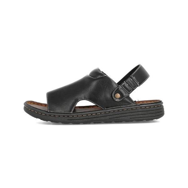 OAKS FIELD オークスフィールド メンズ 2WAYコンフォートサンダル 超軽量 可動式ベルトで2通りに履ける 426202 ブラック ...