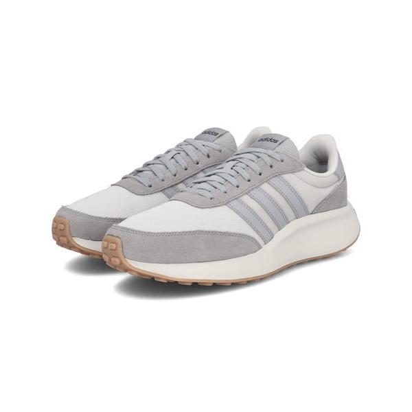 adidas アディダス RUN 70S M メンズスニーカー ラン70SM ID1874 ダッシュグレー ハロシルバー コアホワイト : 靴 ...