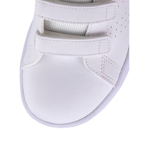 adidas アディダス ADVANCOURT C キッズスニーカー アドバンコートC EF0223 ランニングホワイト グリーン グレー ...