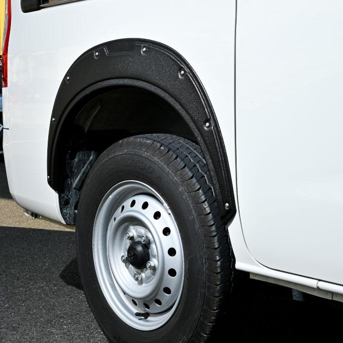 TOYOTA タウンエース バン S402M S403M S412M S413M オーバーフェンダートリム 1台分 OF008 TOWNACE VAN H20.2〜 フェンダーカバー ...