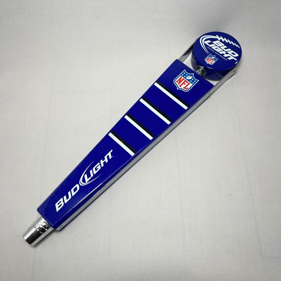 ビアタップ ハンドル B2 BUD LIGHT NFL バドライト ブルー シフトノブ にも ビールサーバーノブ ヴィンテージ アンティーク アメリカ雑貨 usdm jdm : エフジェネラル ...