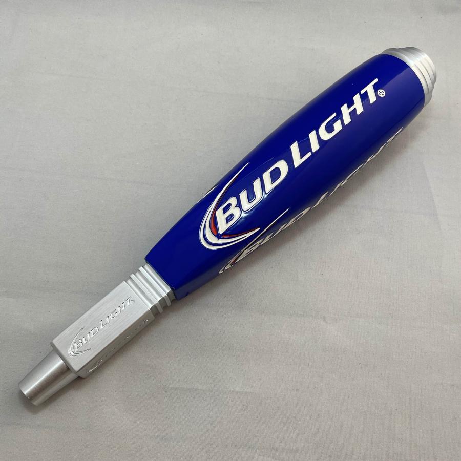 ビアタップ バドライト B33 BUD LIGHT バット 大レッド 新品 ビアサーバーノブ 加工して シフトノブ にも ロサンゼルス ...