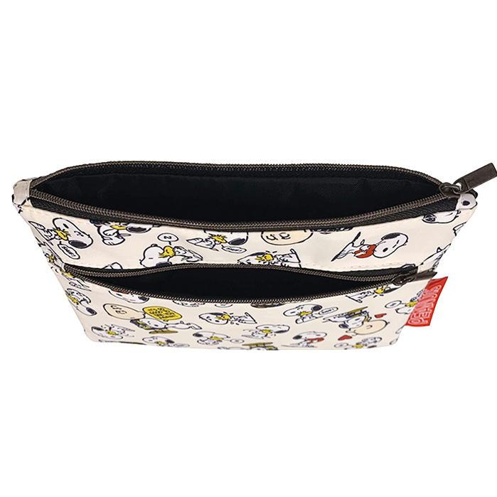 SNOOPY スヌーピー 2段 ポーチ ピーナッツ フラットポーチ 化粧ポーチ アイプランニング キャラクターグッズ SHO-BI APN-SN12313 : ashop01 - 通販 ...