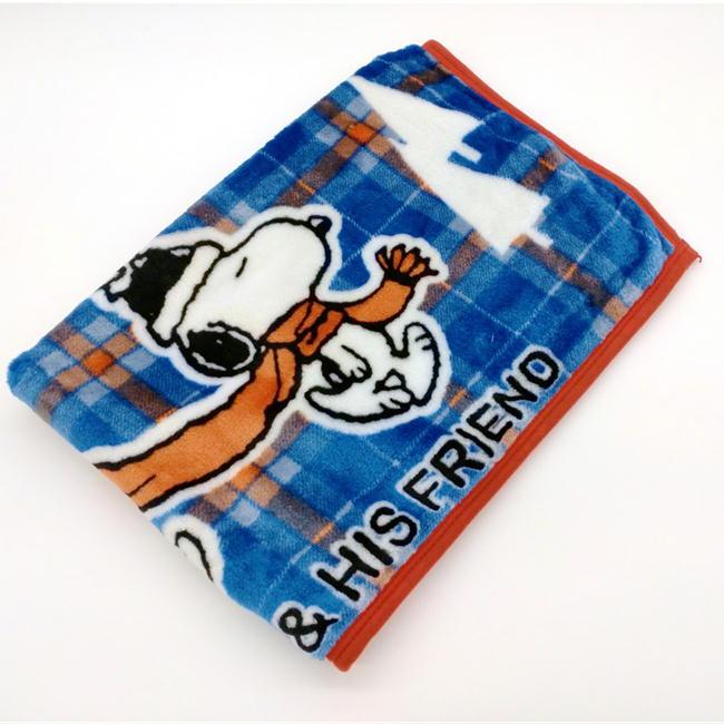 SNOOPY スヌーピー ひざ掛け毛布 ブランケット チャーリーブラウン ウッドストック クォーターケット 70×100cm キャラクター : ashop01 - 通販 - Yahoo!ショッピング