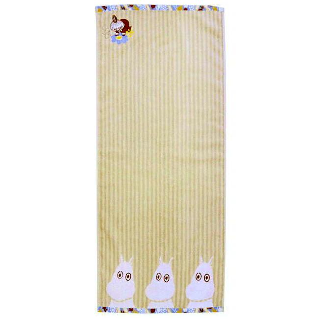 MOOMIN ムーミン フェイスタオル パフキナ リトルミイ 丸眞 グッズ キャラクター タオル 34×80cm ベージュ : ashop01 - 通販 - Yahoo!ショッピング